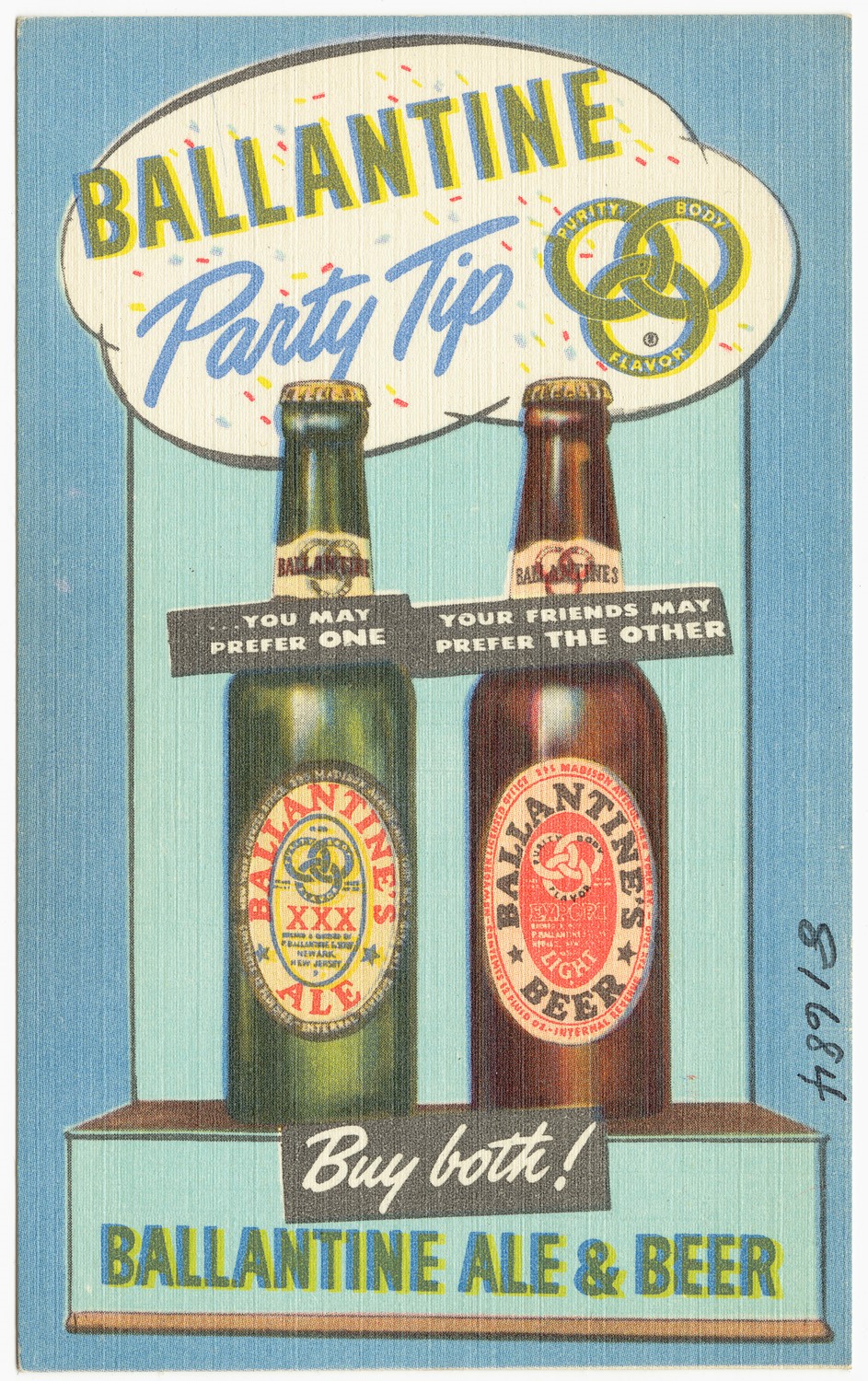 Ballantine’s Ale – Riffing on a Missing Link, Part 1 – Counterpoint ...